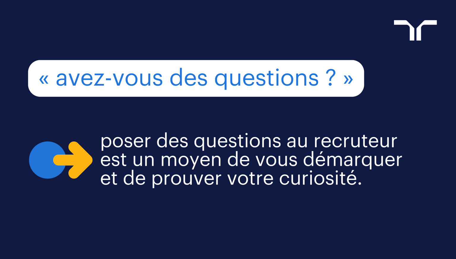 Avez-vous des questions : que répondre ? 3 conseils et 10 exemples