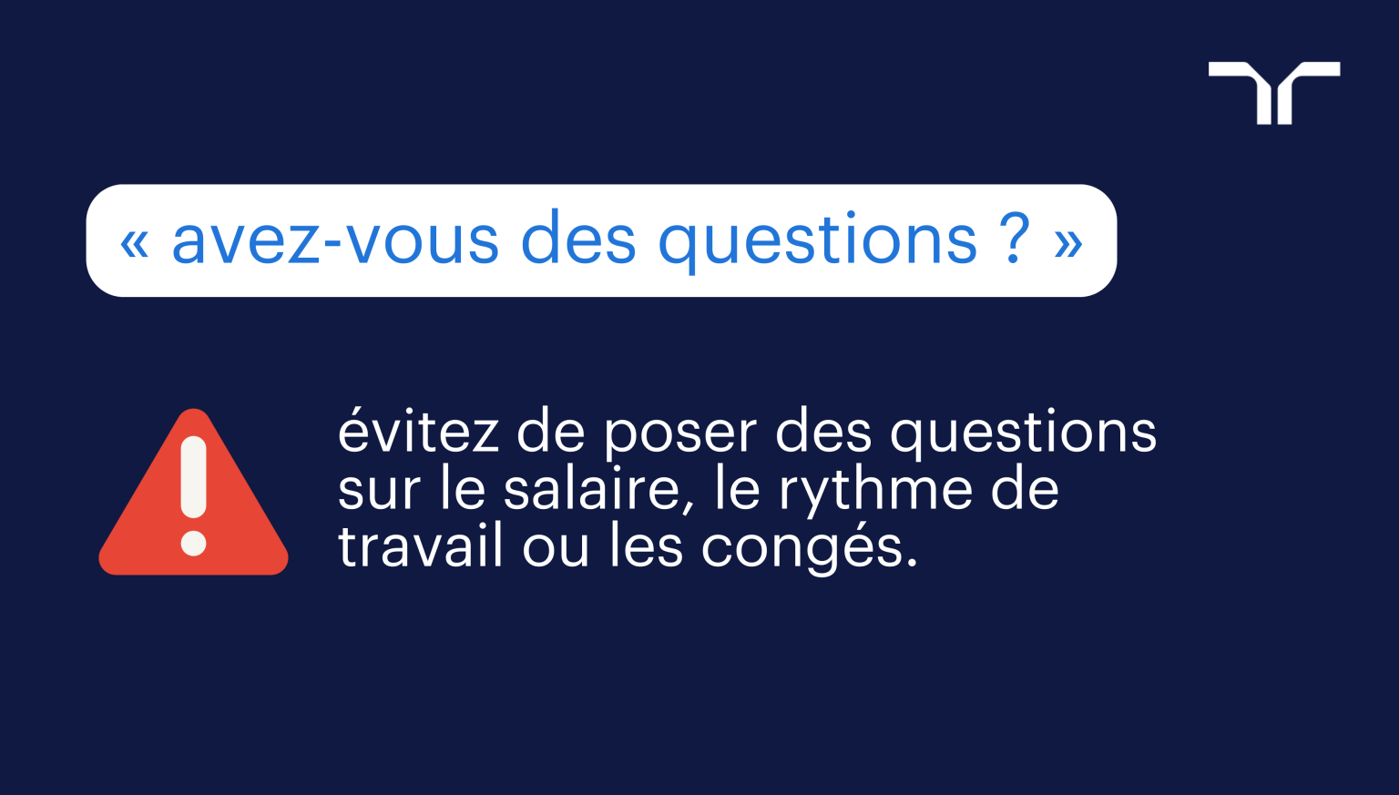 Avez-vous des questions : que répondre ? 3 conseils et 10 exemples